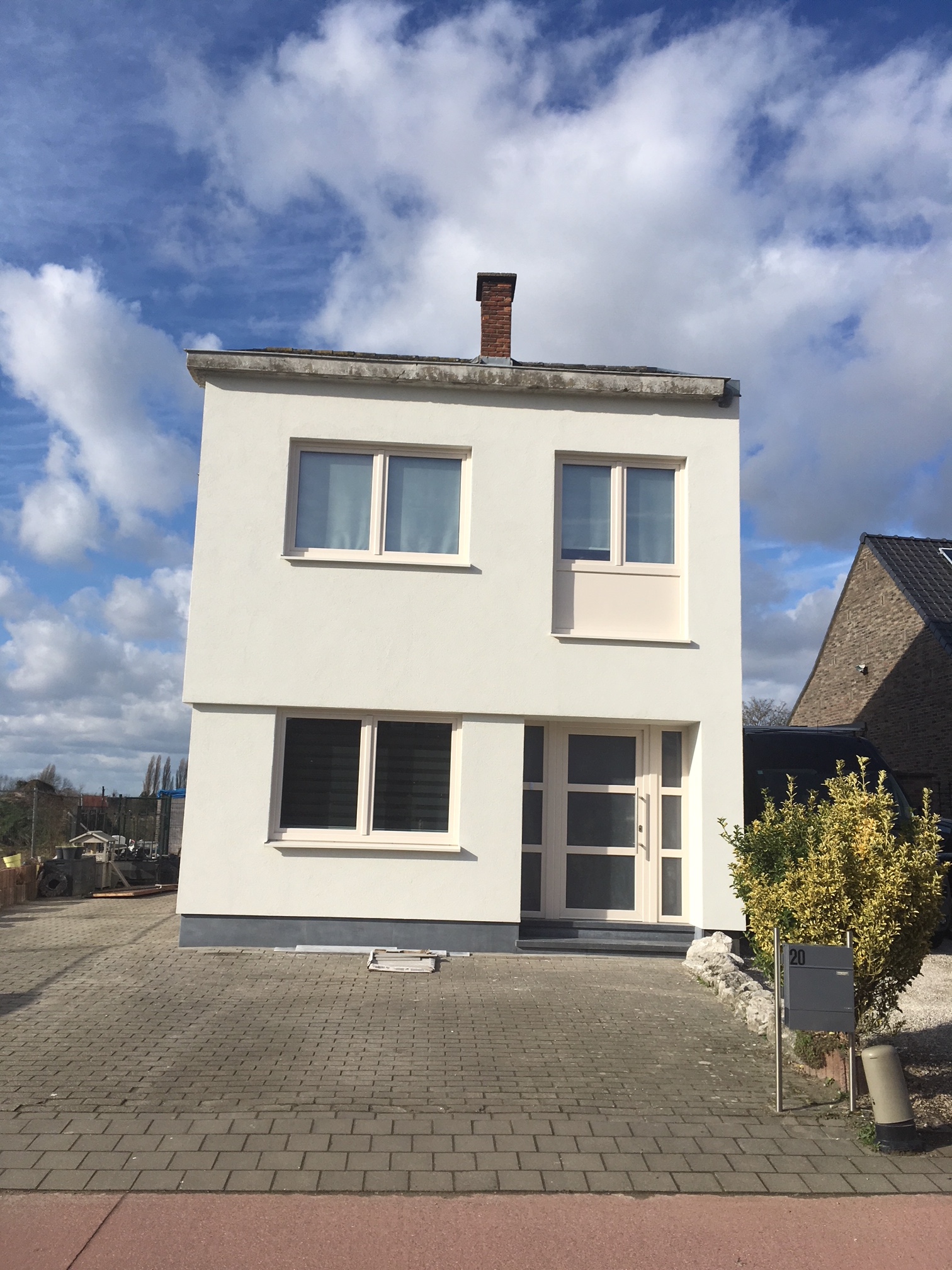 Gevelrenovatie met crepi in Opwijk | De Gevelgroep